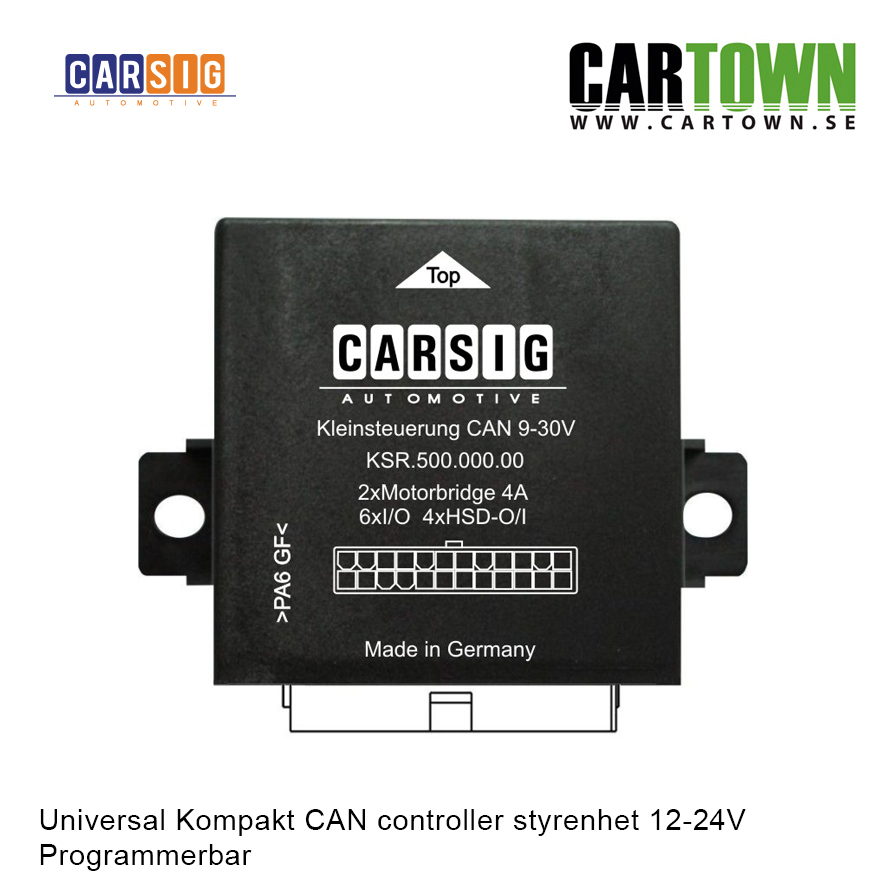 Universal Kompakt CAN controller styrenhet 12-24V - Cartown Sverige AB