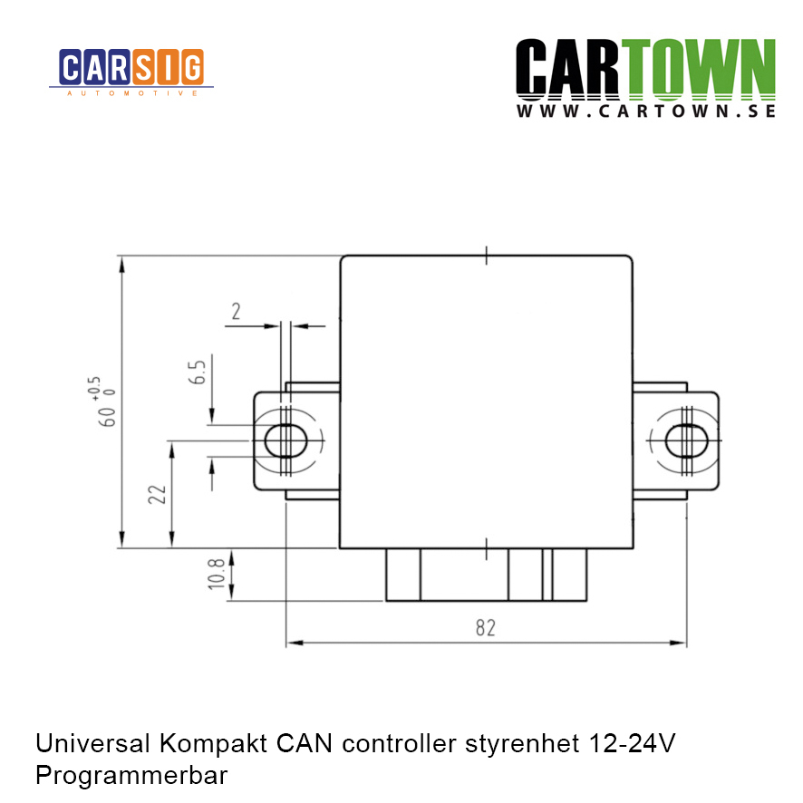 Universal Kompakt CAN controller styrenhet 12-24V - Cartown Sverige AB