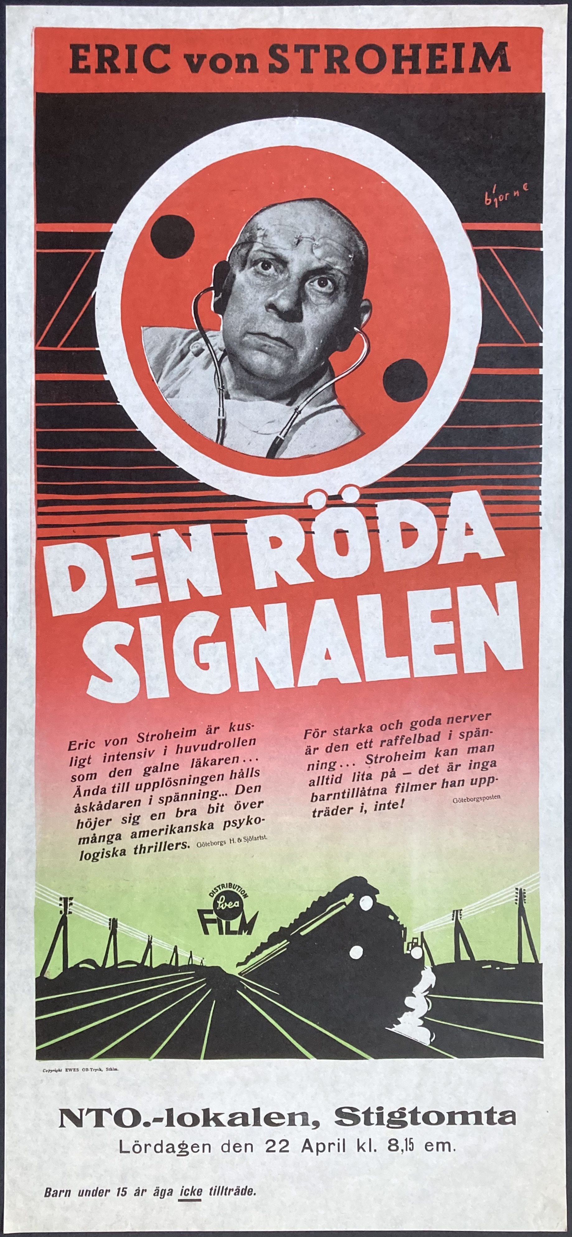 Nostalgipalatset - LE SIGNAL ROUGE (1949)