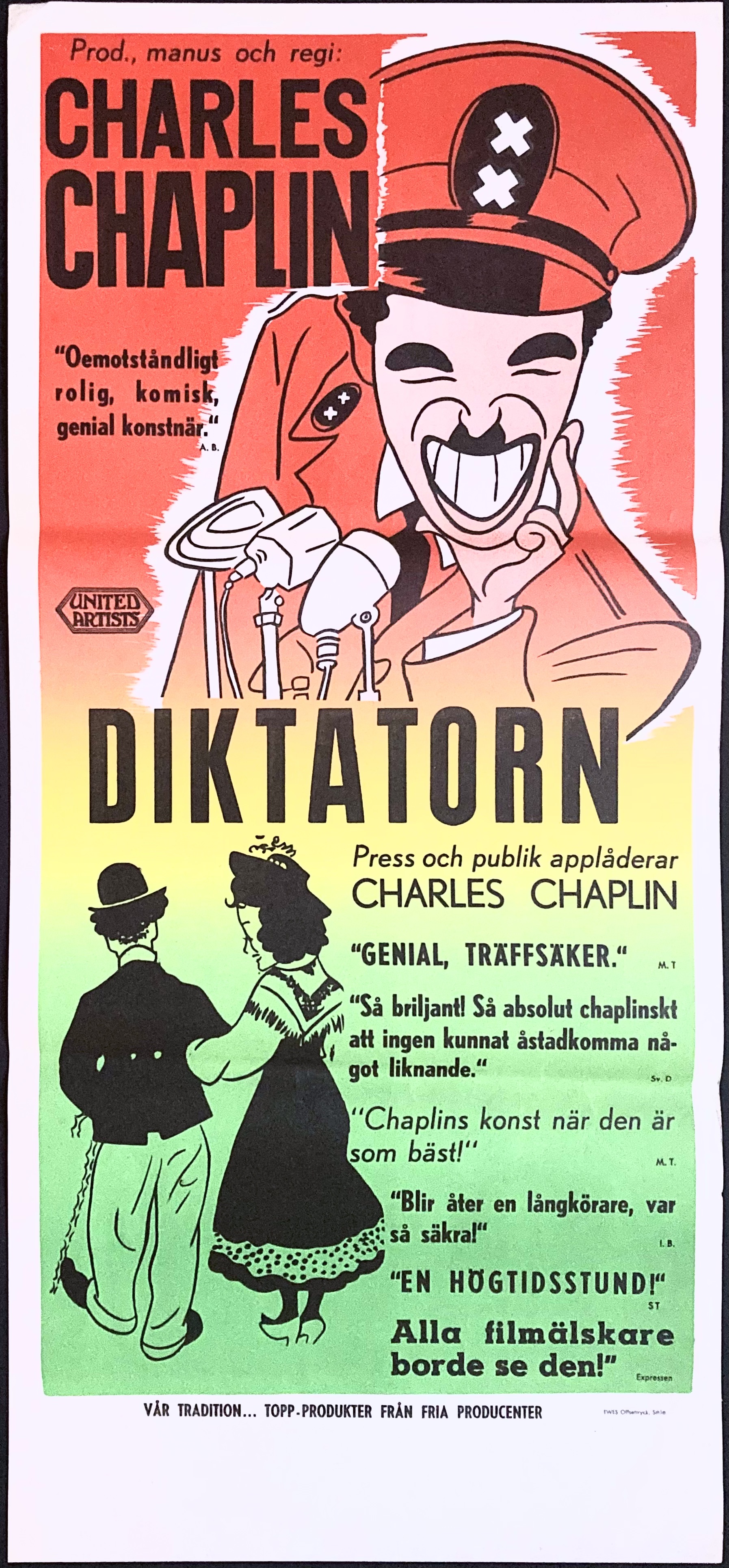 Nostalgipalatset - THE GREAT DICTATOR (1940)