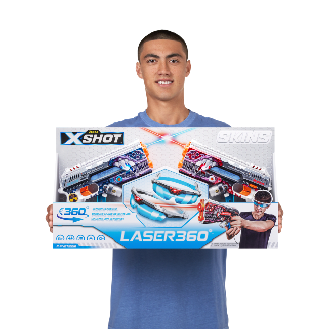 XShot Skin Laser 360 - Toysforever