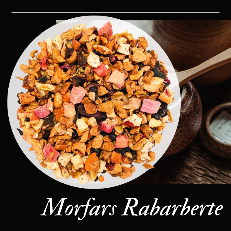 Morfars Rabarberte Koffeinfritt Frukt te | Baristahuset