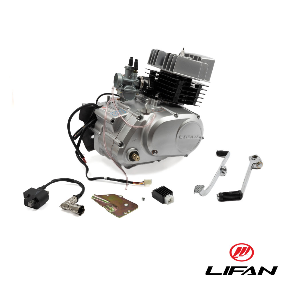 Motor Lifan 100cc, Tvåtakt (AX-100) - Mopedrenovering