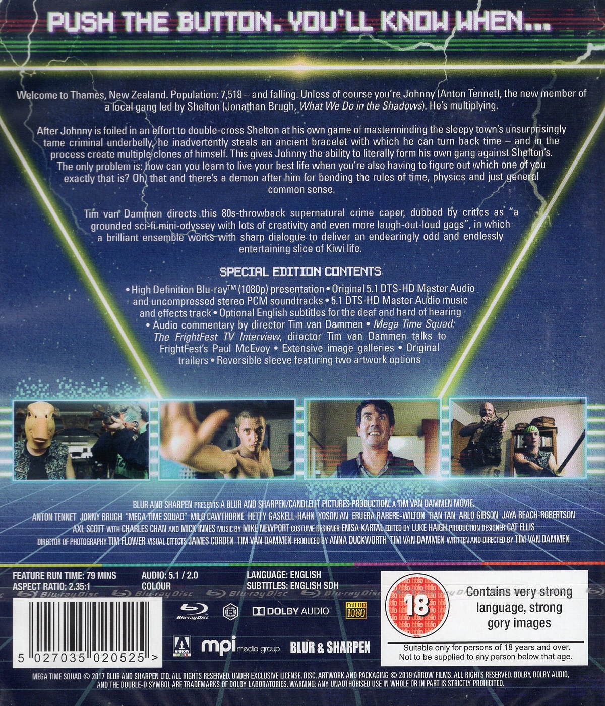 Mega Time Squad (ej svensk text) (Blu-ray) - Kvarnvideo.se