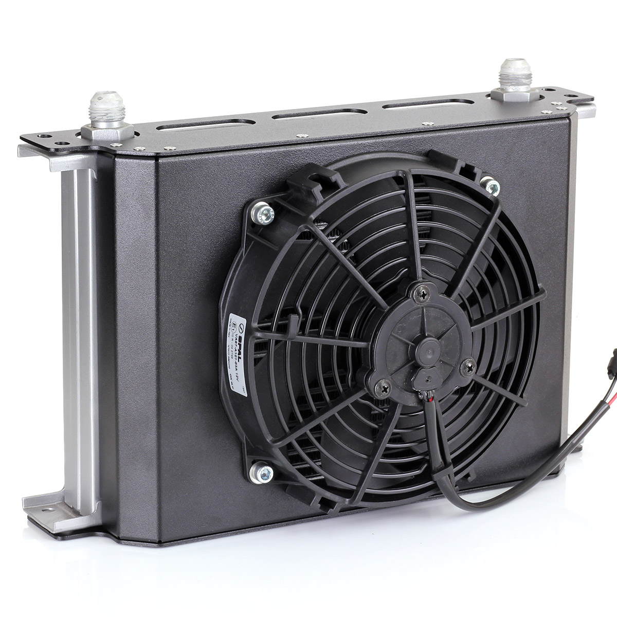 Fläktkåpa med fläkt för oljekyl 235 mm 25 rader Pull - Royal Parts