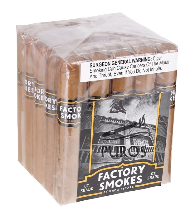 Drew Estate Factory Smokes Shade Robusto 25-pack - www.puros.se