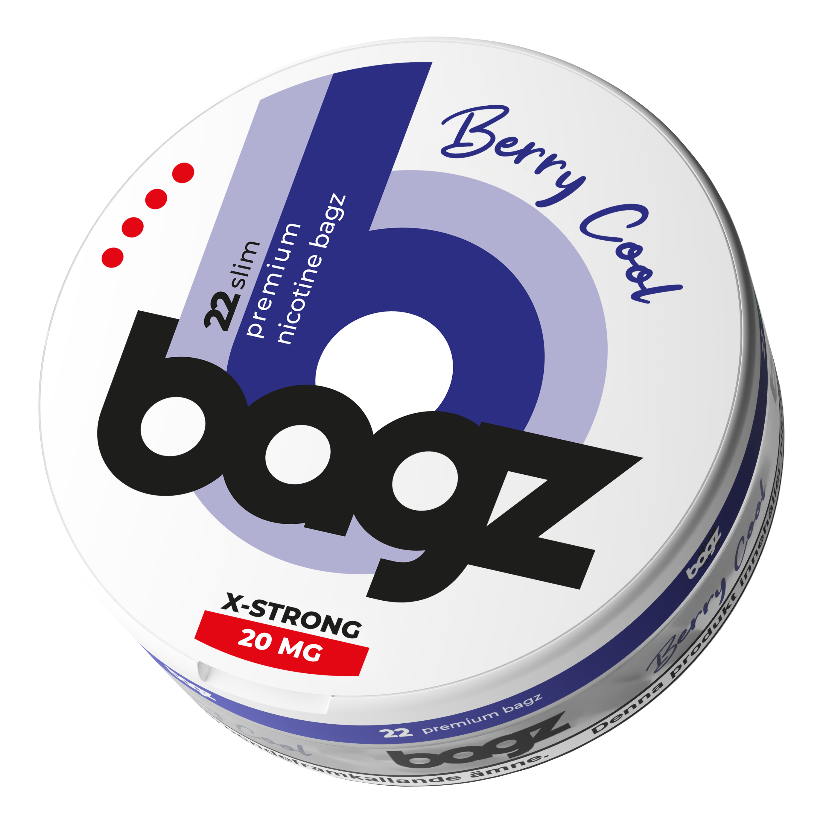Bagz Berry Cool 20 mg - FLAMECLUB SWEDEN AB