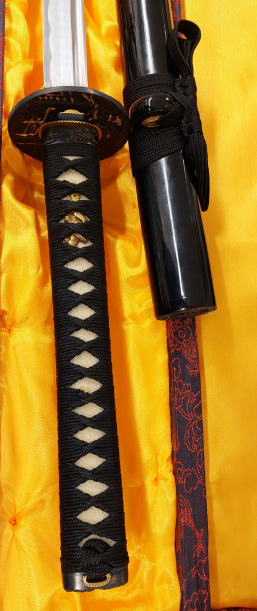 Earth Temple Exchange - Handsmidda samurai svärd (Katana) - Samurai med ...