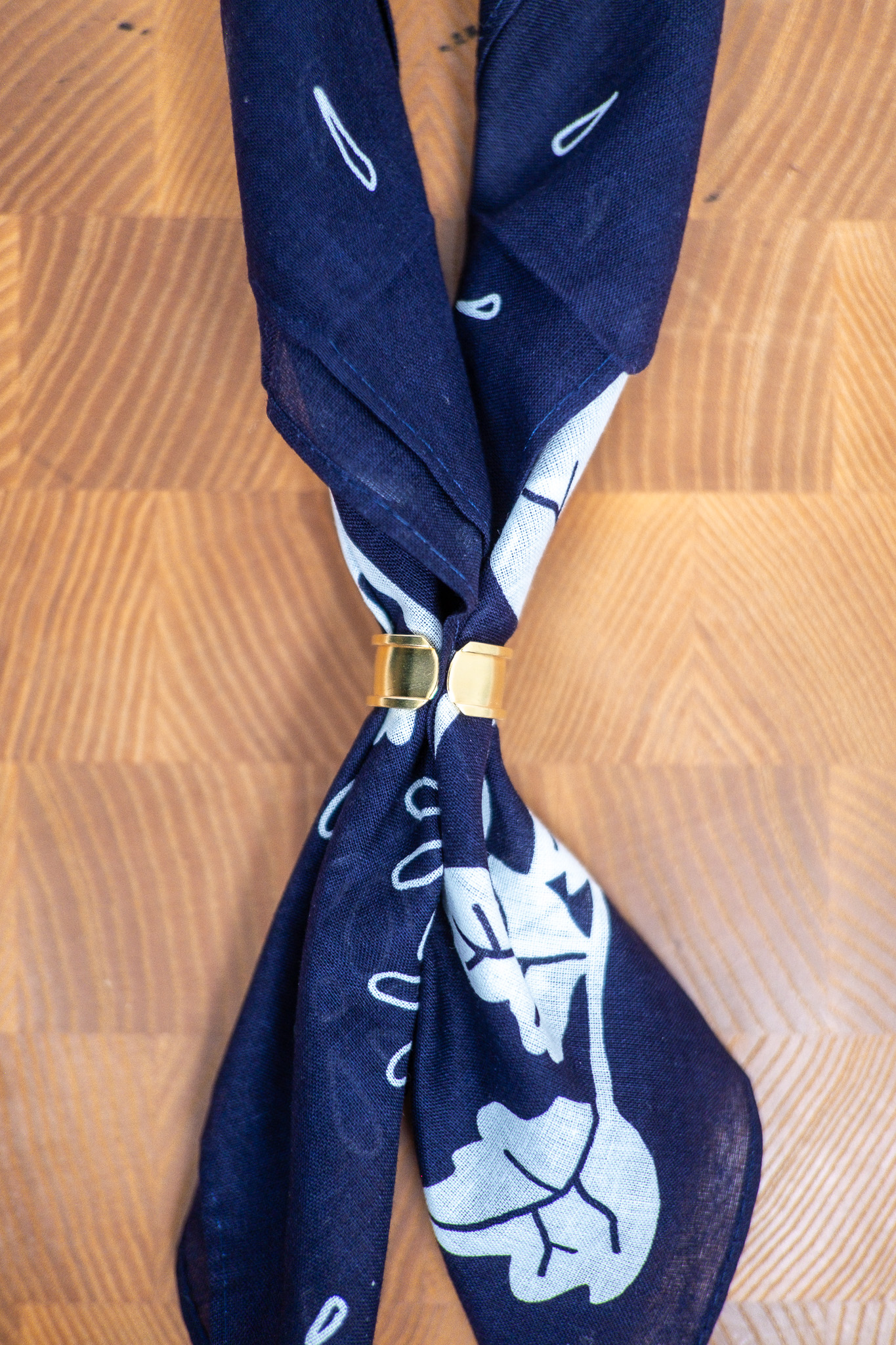 Kobashi Studio - B11 Bandana Ring Brass - Göteborg Manufaktur