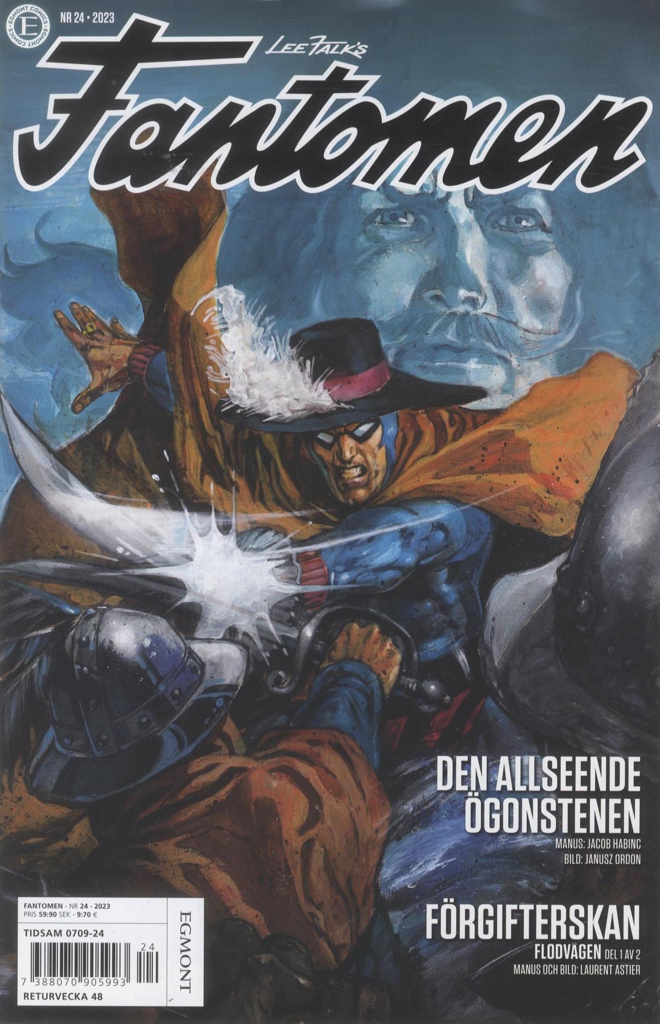 Fantomen 2023 nr 24, Den allseende ögonstenen - Seriekällaren