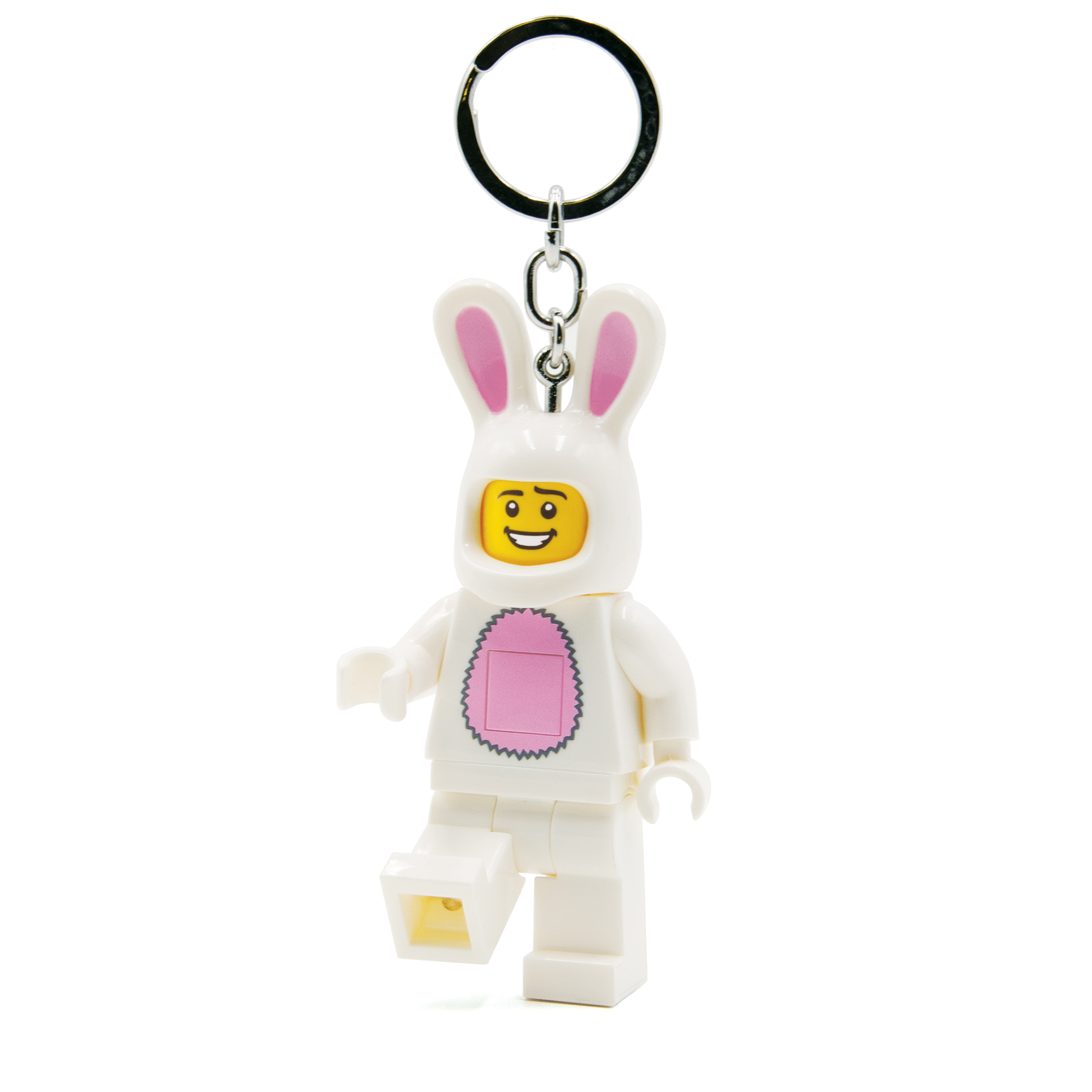 LEGO Iconic Bunny Suit Guy avaimenperä led-valolla - Robbis Hobby Shop