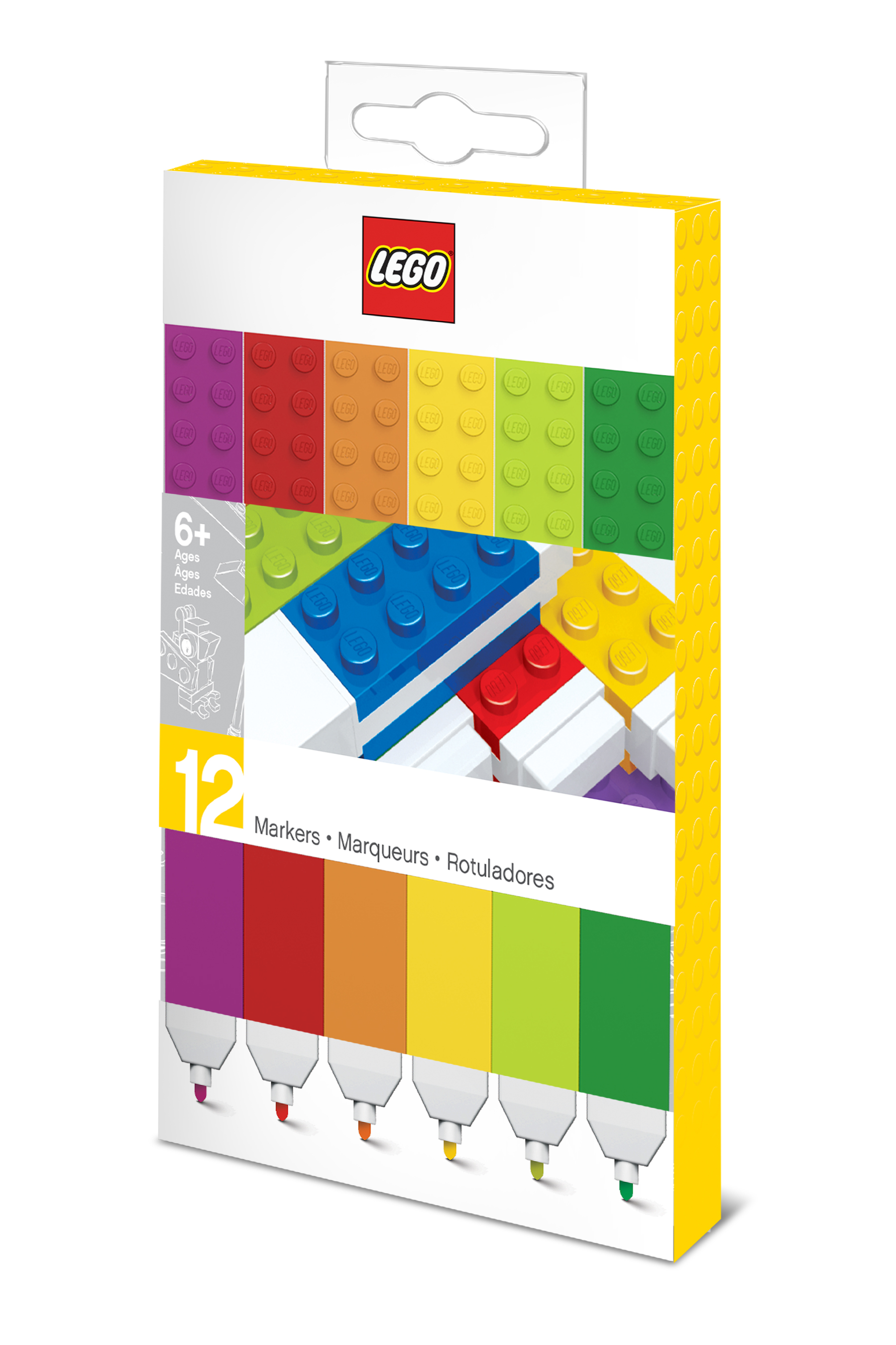 LEGO Stationery markers 12pcs - Robbis Hobby Shop