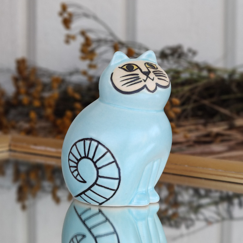 Lisa Larson | Köp Mia Mini Turkos Katt Här