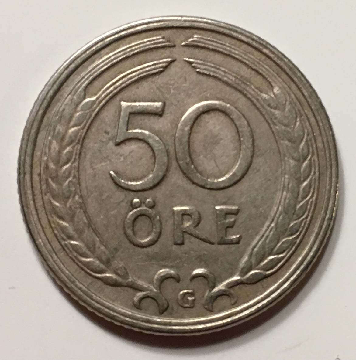beyonder2000.se ~Serier & Samlarsaker~ - 50 öre 1940 stort G 1/1+
