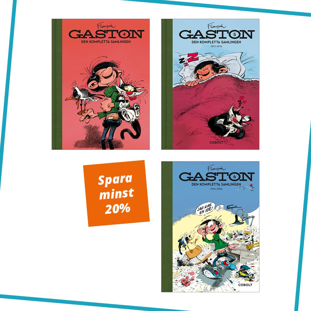 Gaston 4–6 - Cobolt Förlag