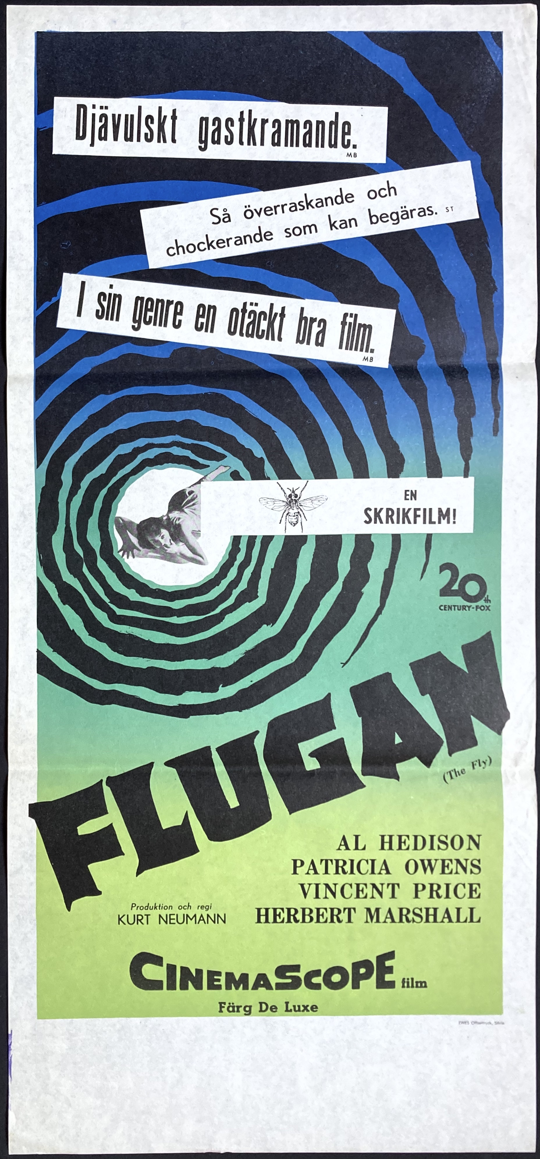 Nostalgipalatset - THE FLY (1958)