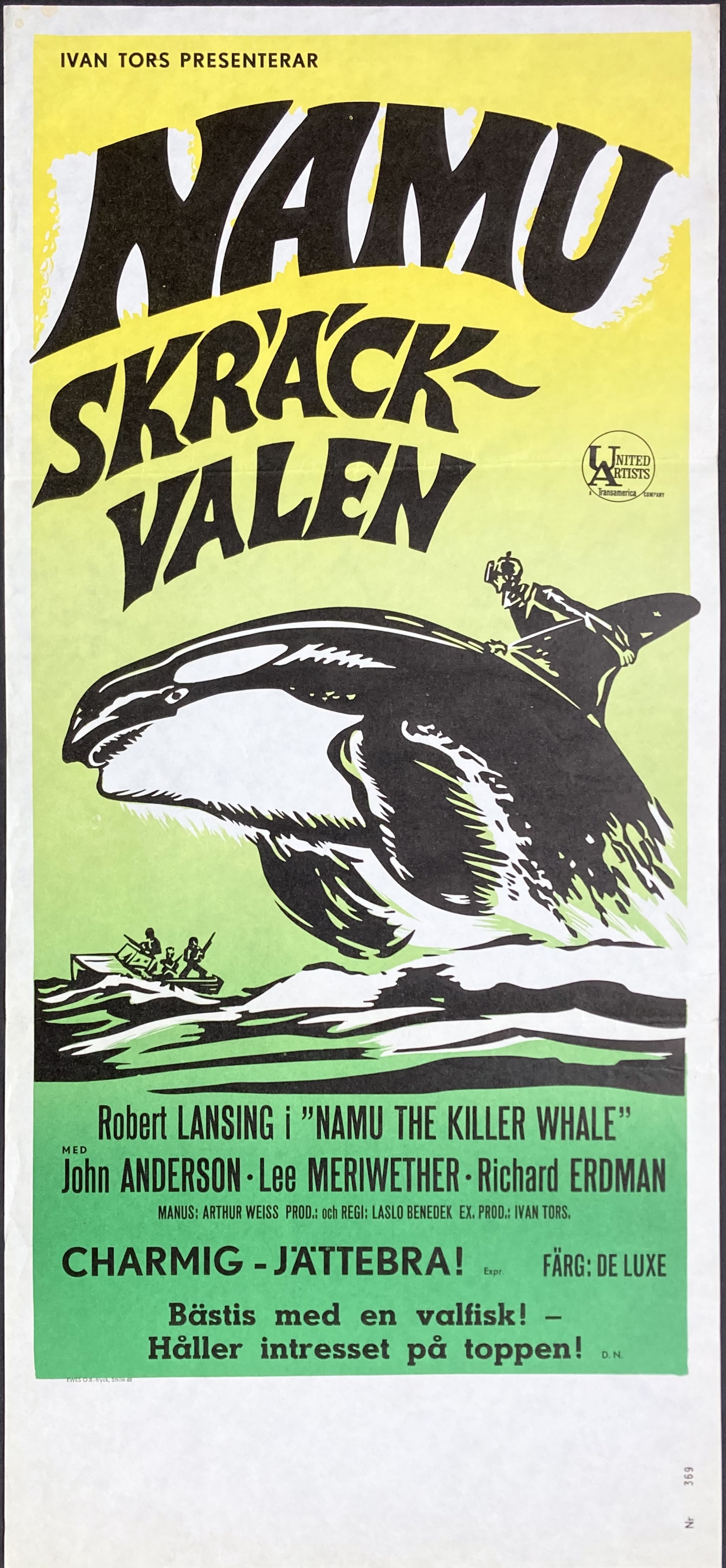 Nostalgipalatset - NAMU, THE KILLER WHALE (1966)