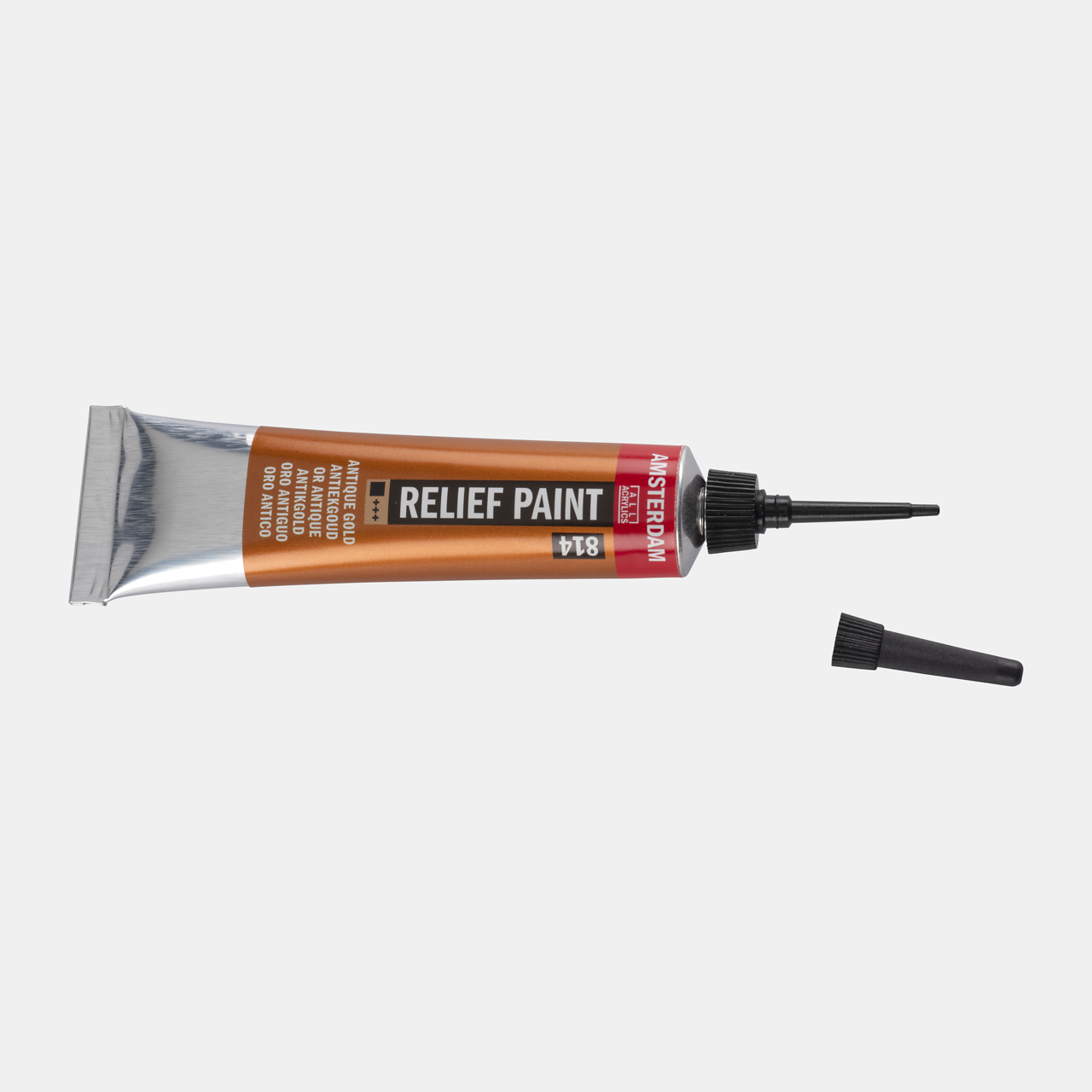 Amsterdam Relief Paint Tube 20ml Bronze 811 - Metalimo i Malmö AB