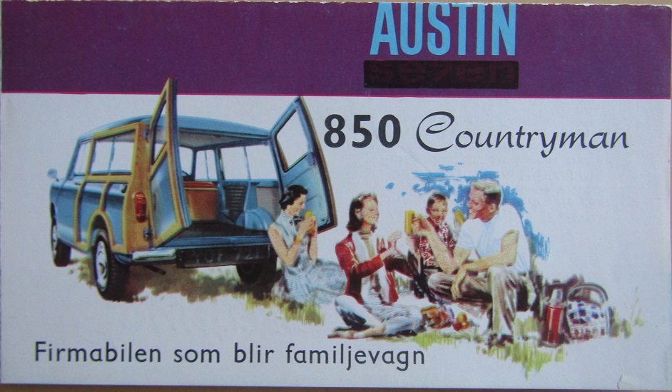 www.hortlund.se - 1960 Austin 850 Countryman broschyr svensk