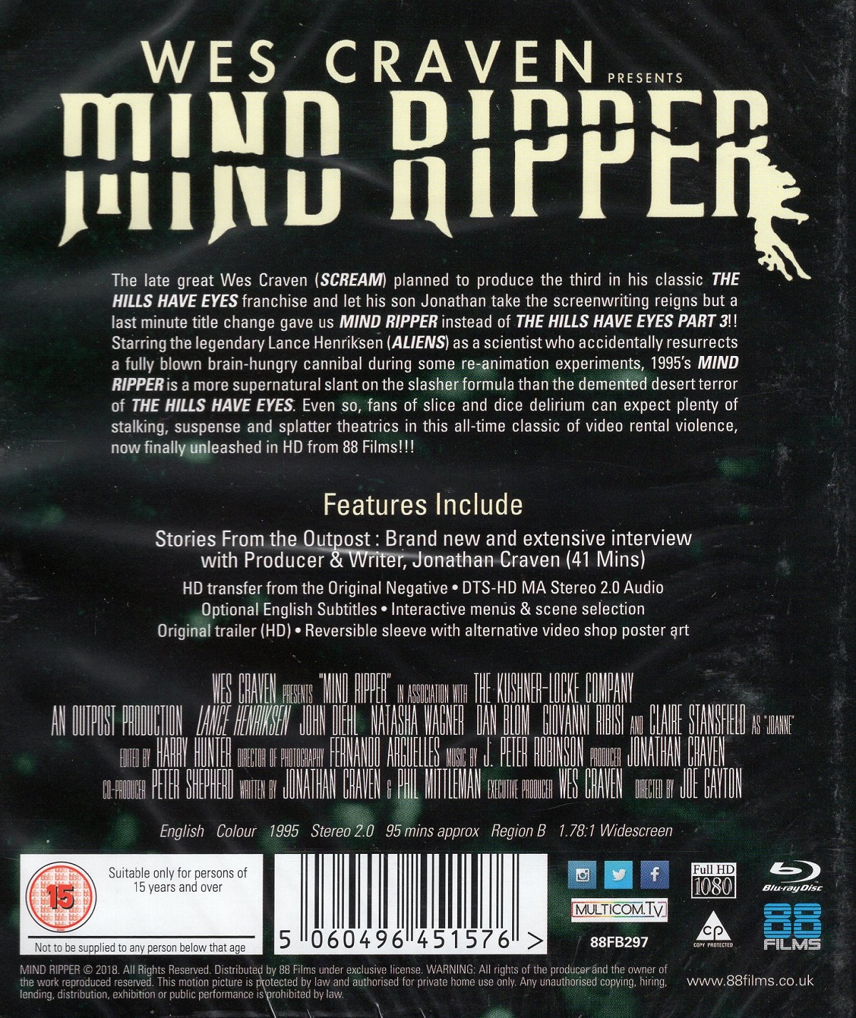 Mind Ripper (ej svensk text) (Blu-ray) - Kvarnvideo.se