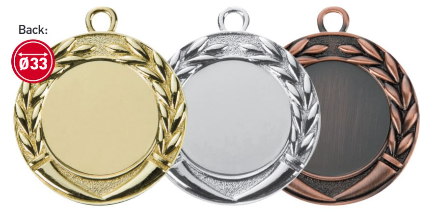 Medaljer 40 mm - Neutrala med eget motiv eller annat motiv - Hellbergs ...