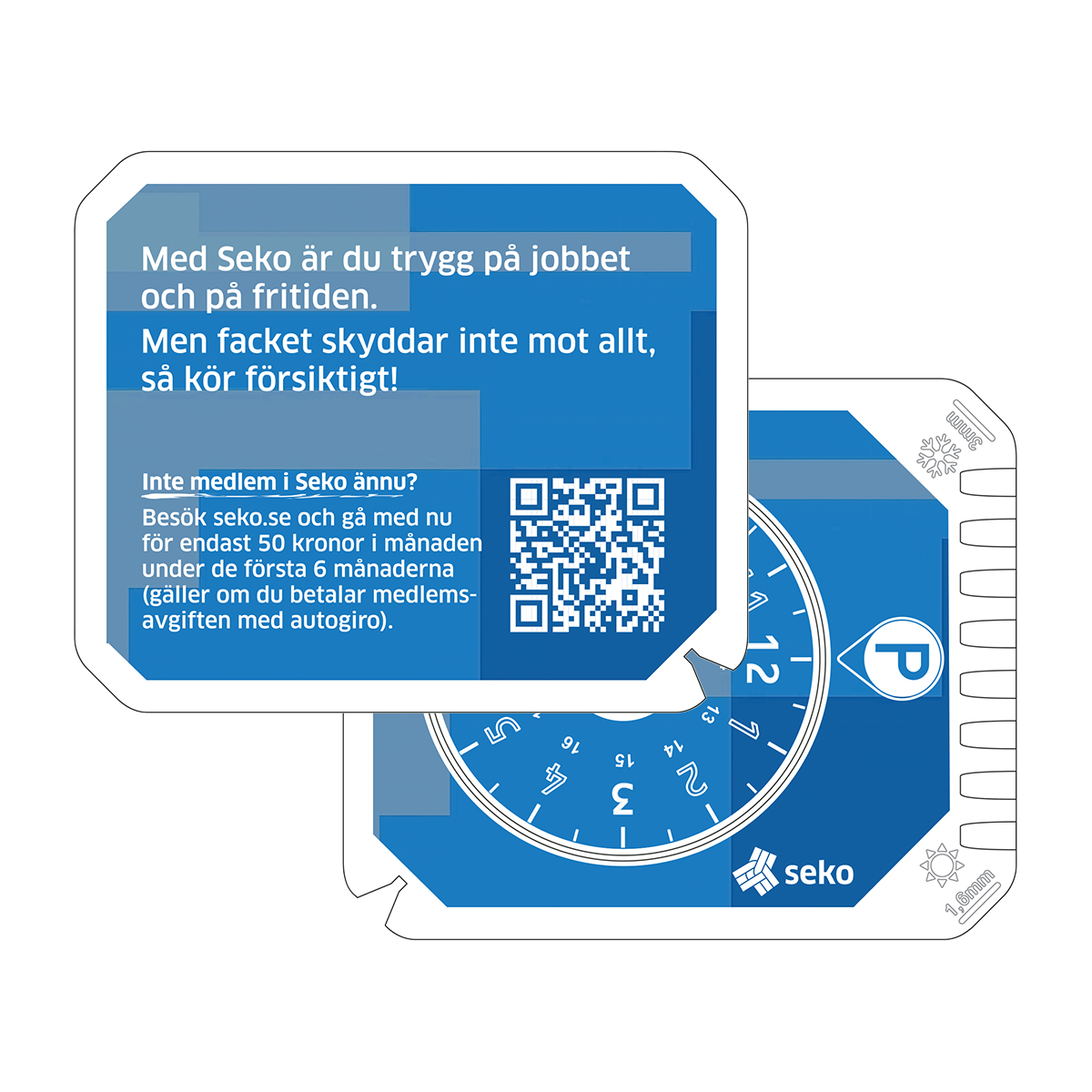 Isskrapa/P-skiva - Seko