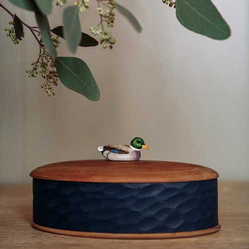 Wooden Box Mallard - Wildlife Garden Online