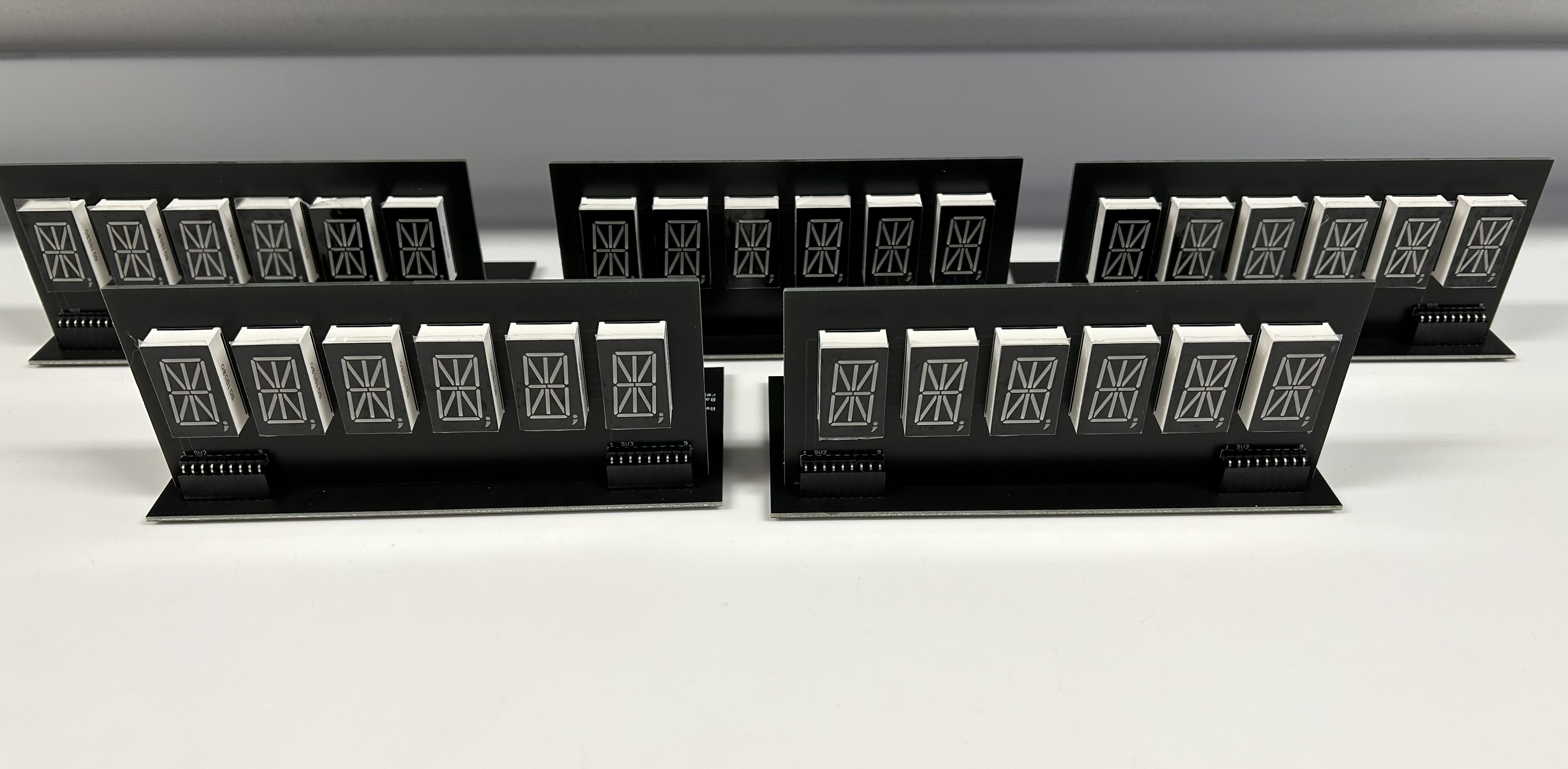 6-Digit LED Display SET (5pcs) for Classic Bally & Stern Games - ORANGE ...