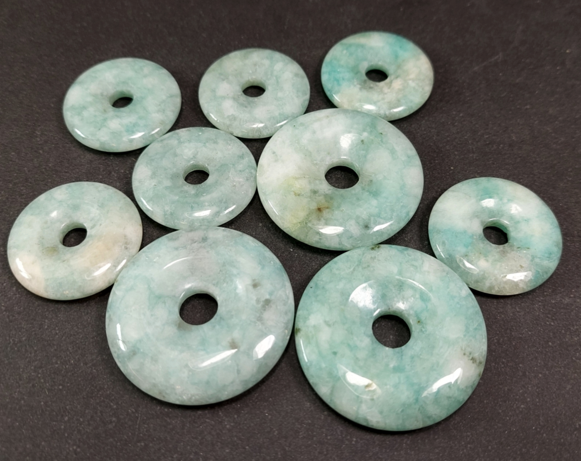 Stengarden.com - Norsk Amazonit - Sten Donut /Ring form