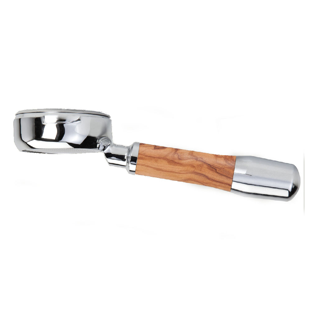 ECM - Gran Crema portafilter - Naket portafilter med handtag i Olivträ ...