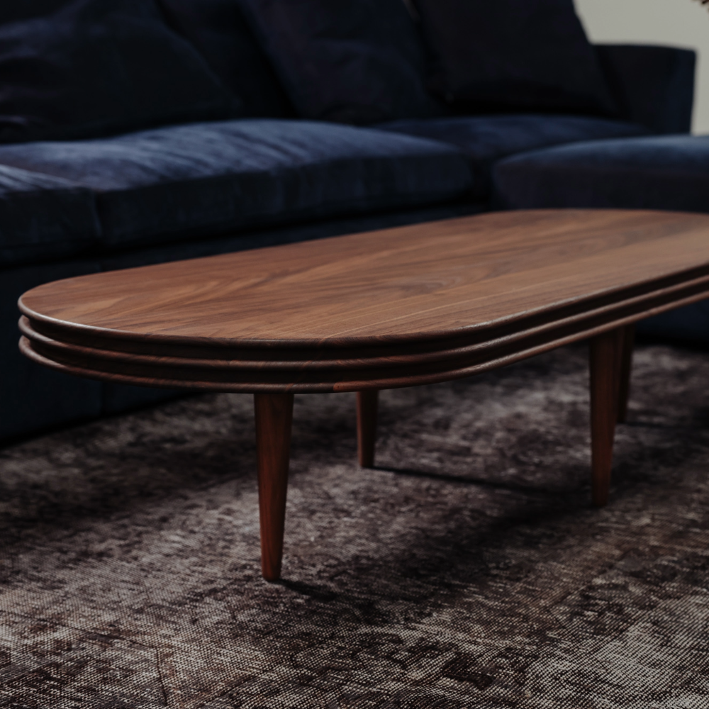 Groove Coffe Table Oval | dk3 | Vision of Home.se