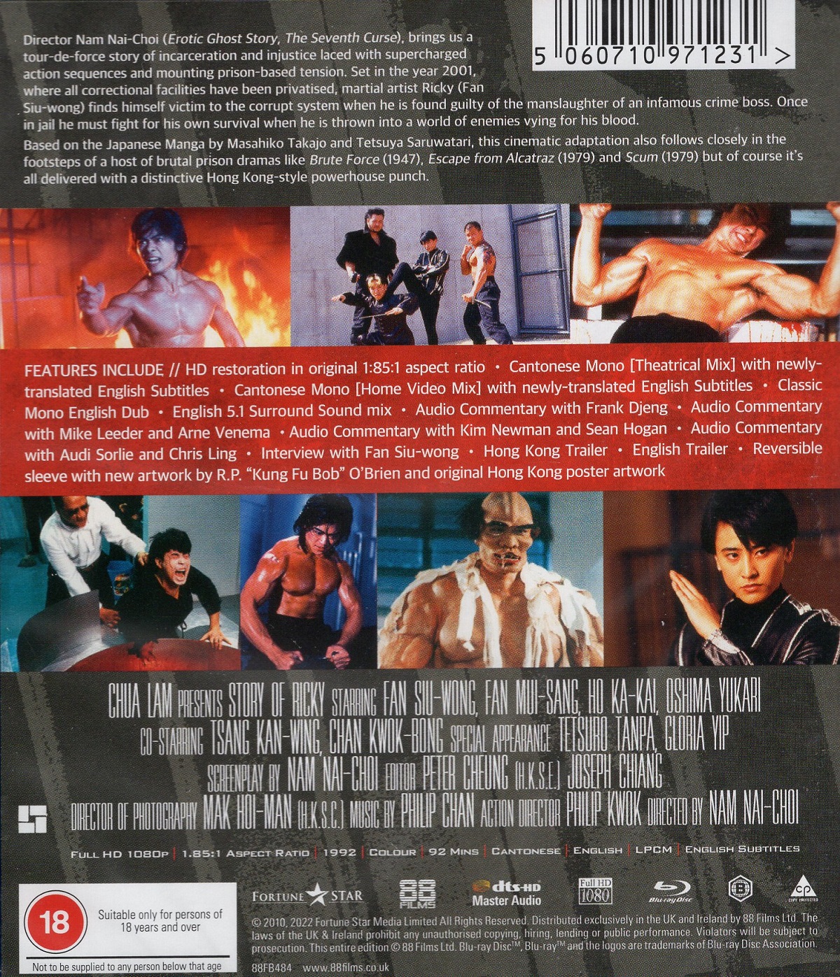 Riki-oh: Story of Ricky (ej svensk text) (Blu-ray) - Kvarnvideo.se