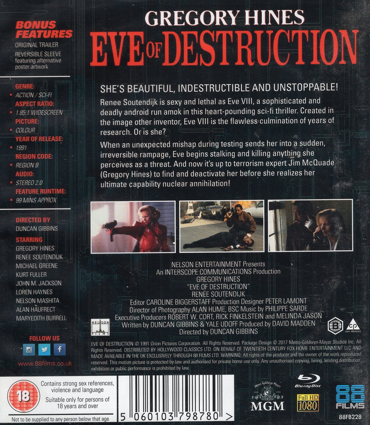 Eve of Destruction (ej svensk text) (Blu-ray) - Kvarnvideo.se