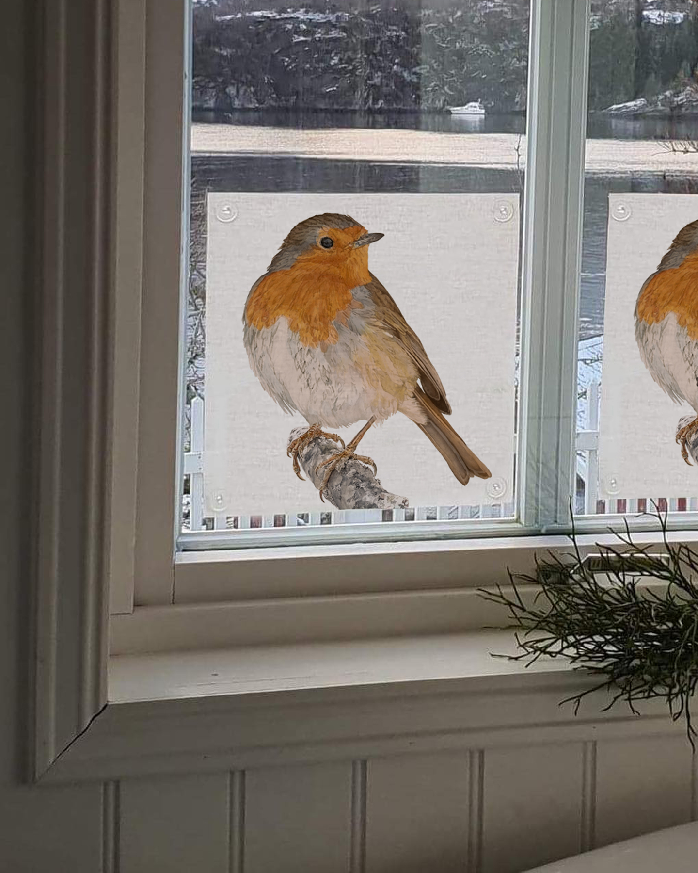 WINDOWSHADE RED ROBIN - emmasjodindesign.se