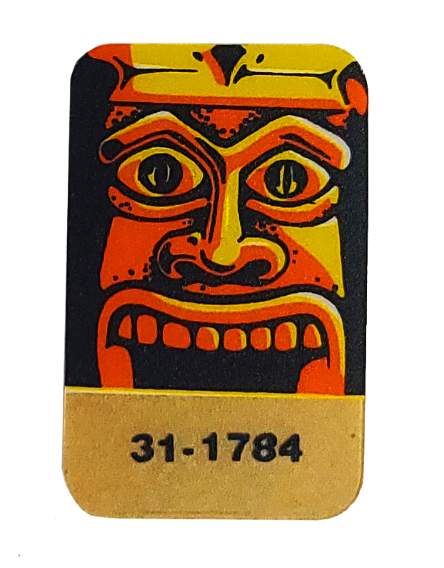 Williams Indiana Jones Drop Target Decal (3st) - Free Play