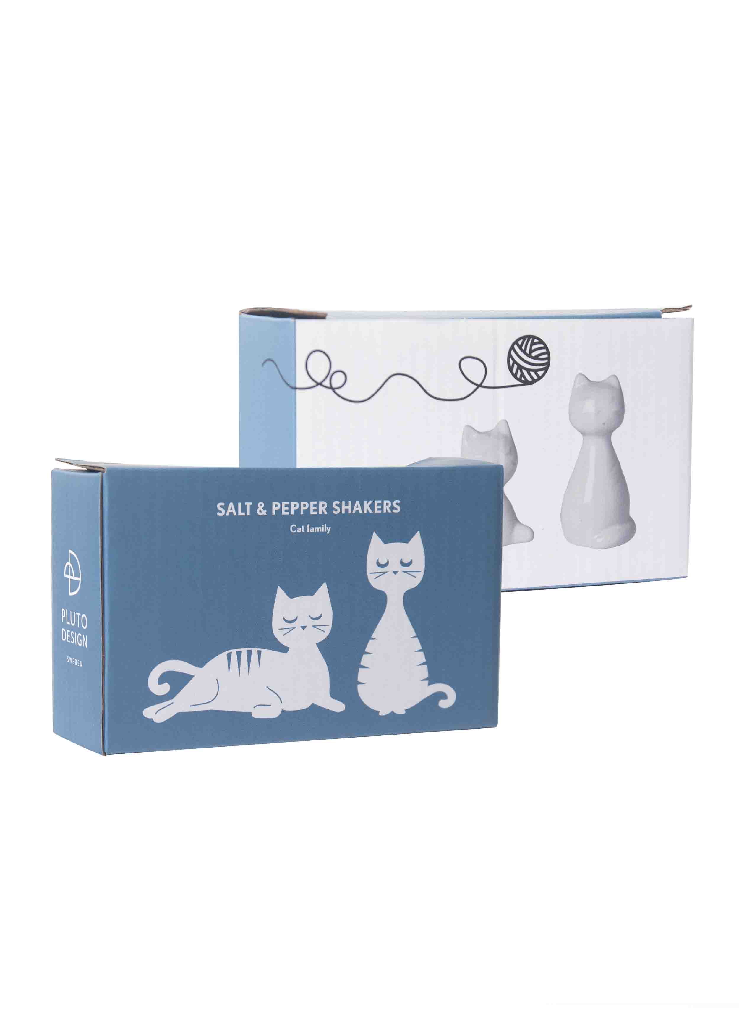 SALT & PEPPER CAT - Pluto Design Private customer