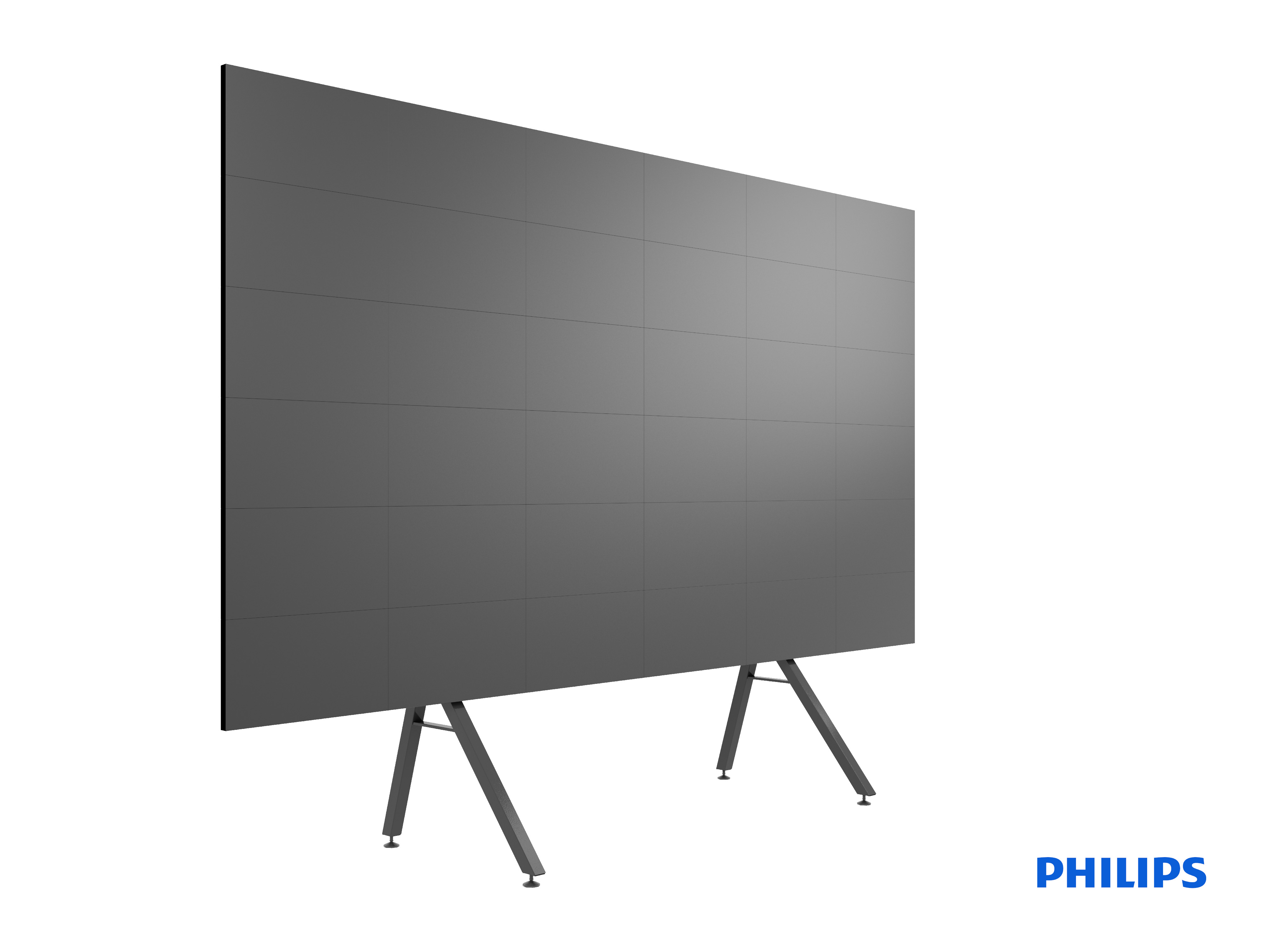 M Pro Series – Philips LED Floorstand 6X6 165" - Multibrackets