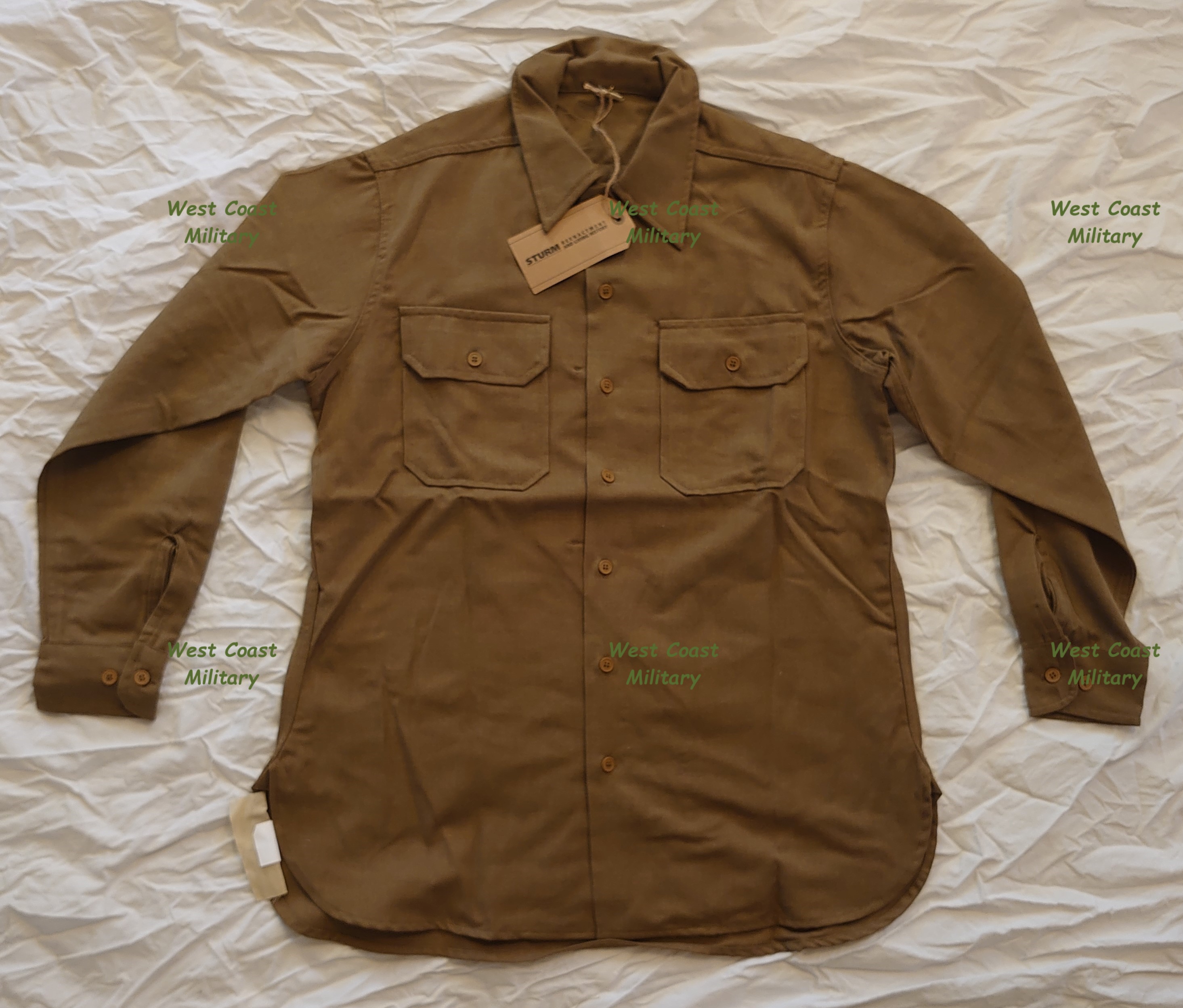 Field shirt M37 Wool - West coast military