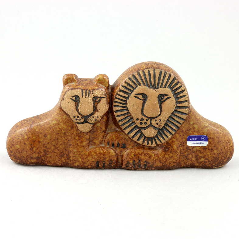 Lisa Larson’s lions from Gustavsberg and K-studion