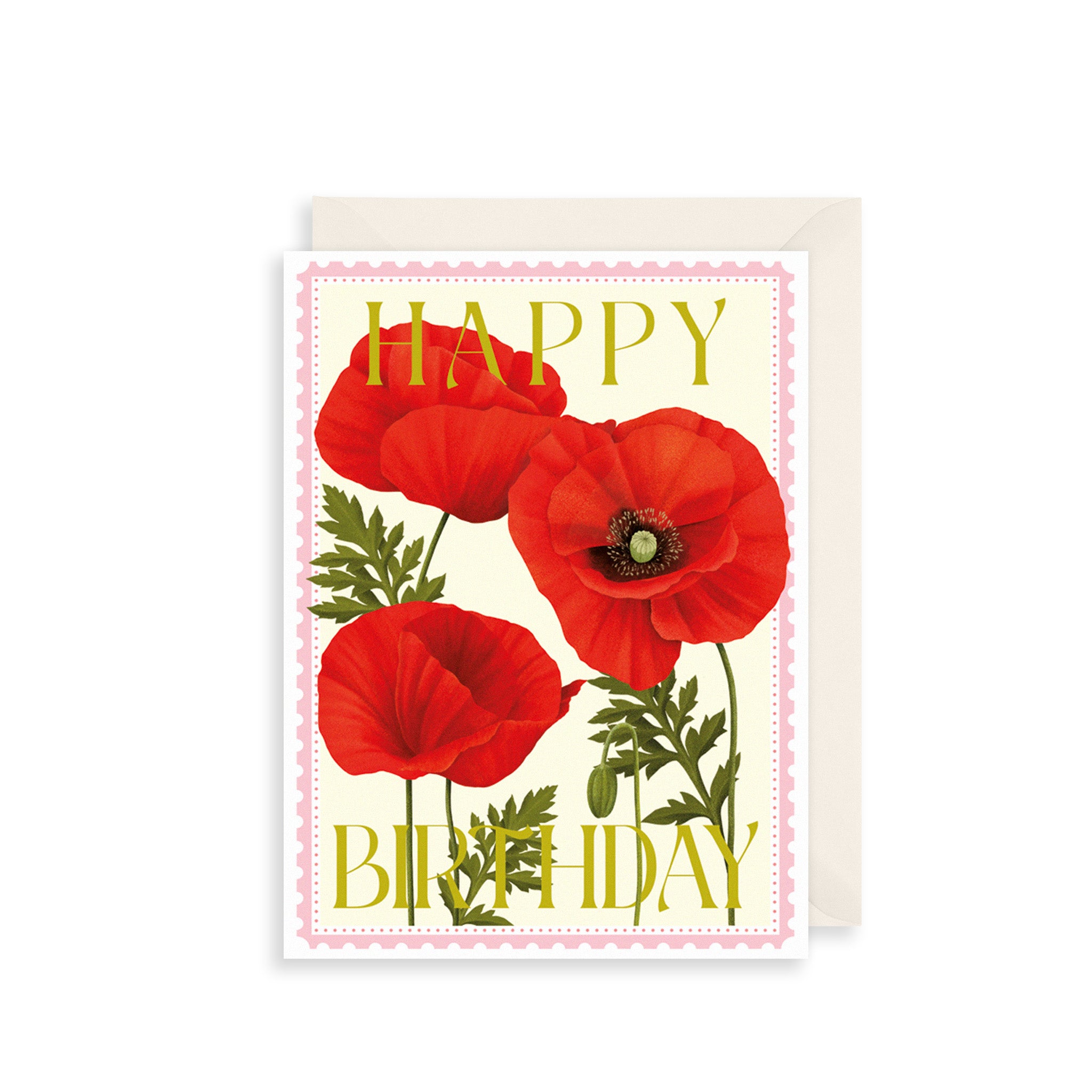 Poppies Greetings Card - paperme.se