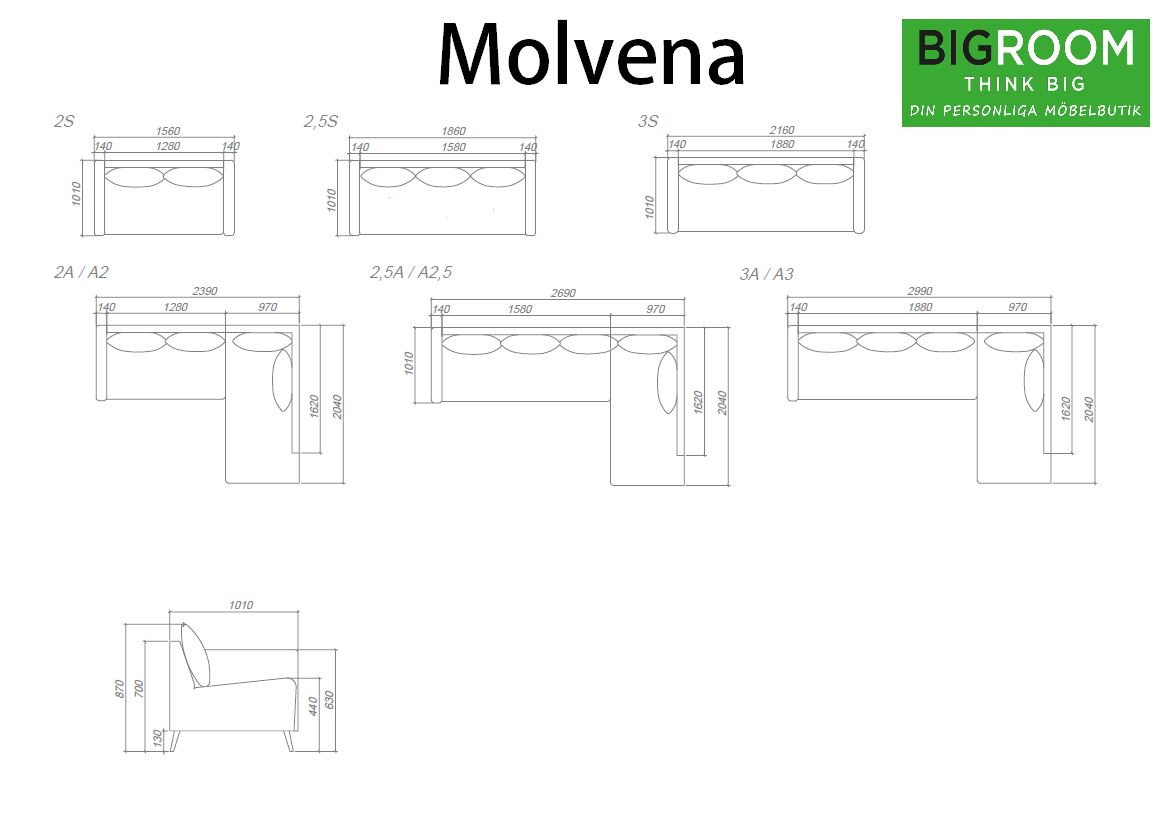 Molvena - Big Room AB