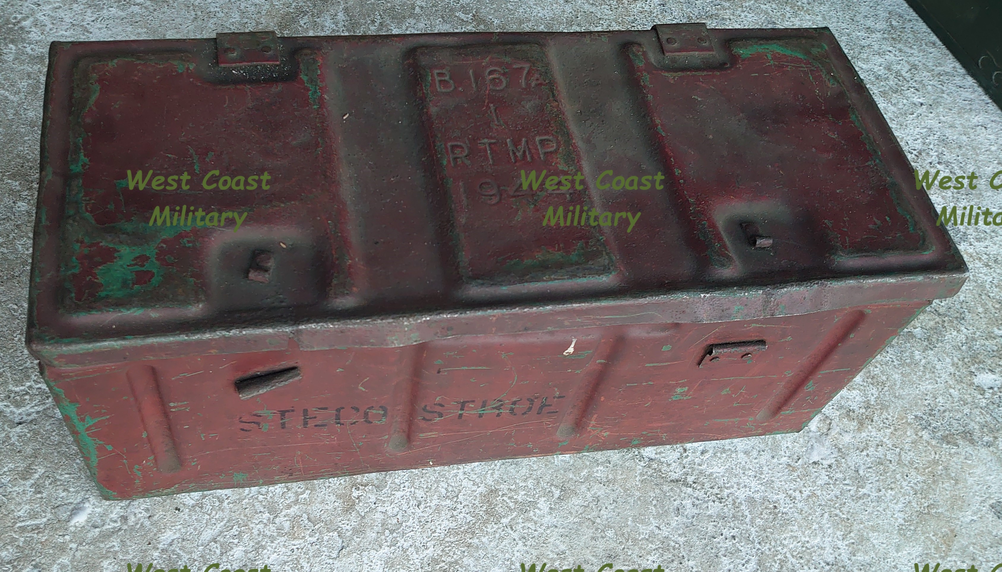 Amo box WW2 - West coast military