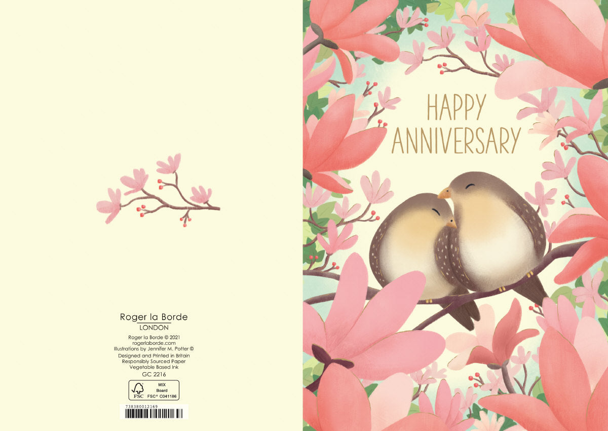 Birds Inlove Greeting Card - paperme.se