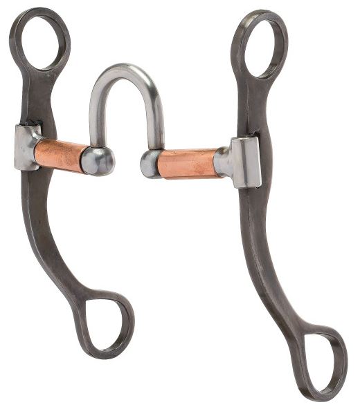 Professional Shank Bit, 5" Low Port Correction Mouth with Flat Copper ...