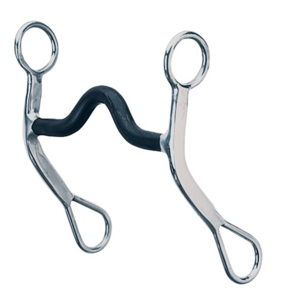 All Purpose Bit, 5" Sweet Iron Medium Port Mouth - Milsta