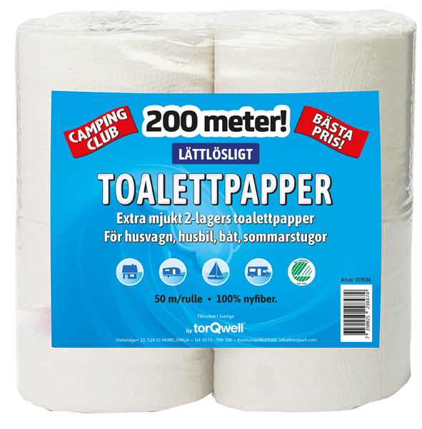 Toalettpapper 4-pack - BRIV - OUTDOOR FOR EVERYONE!