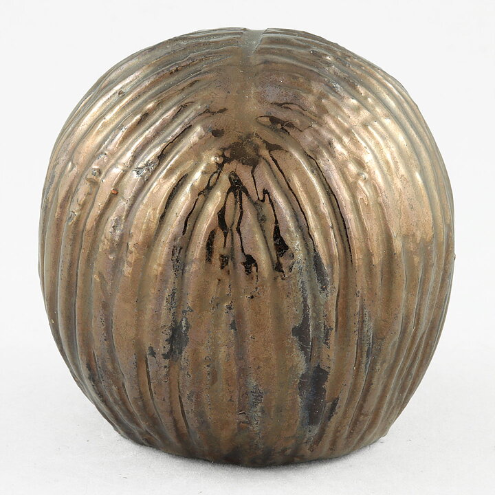 Lars Bergsten (1960s) Woman Head with Golden Hair 8 cm