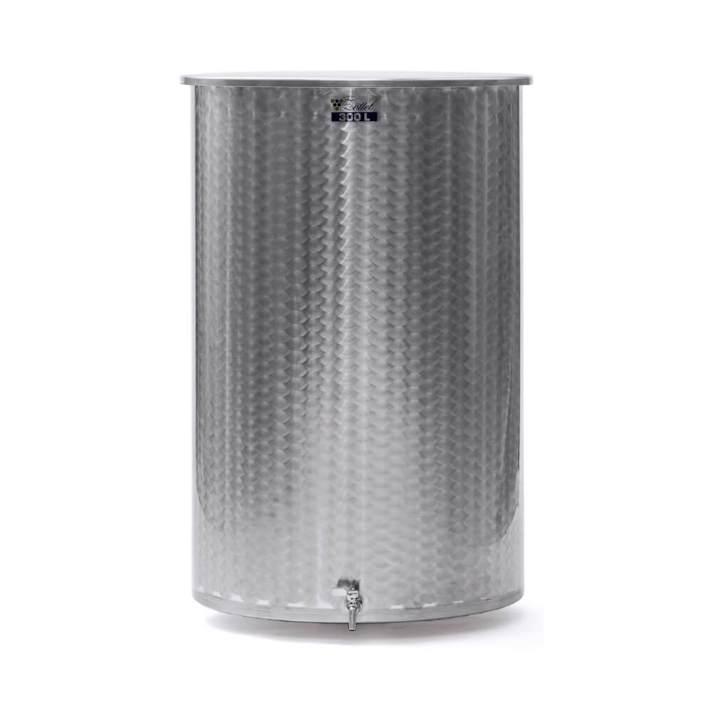 Rostfri tank med tappkran, 150-1100 liter - Rååpress