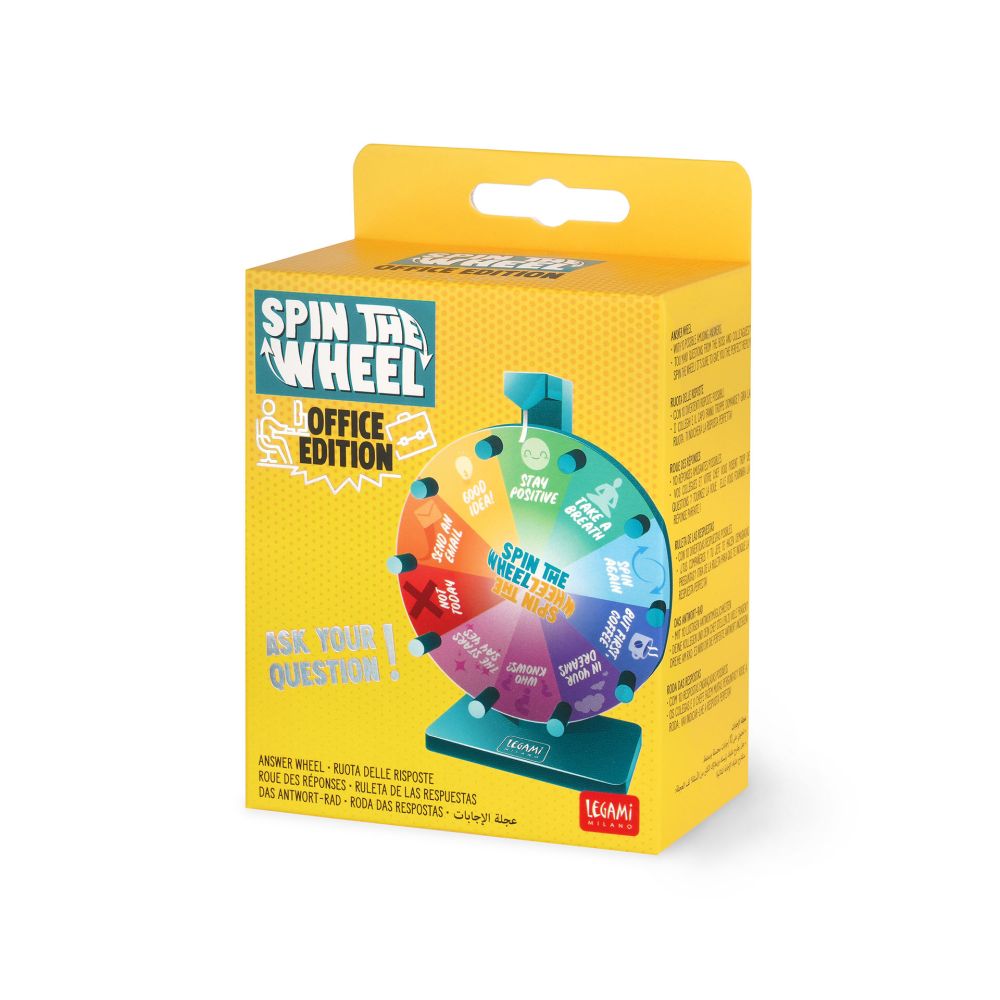 Answer wheel - Spin the wheel, Office edition - KIDEK
