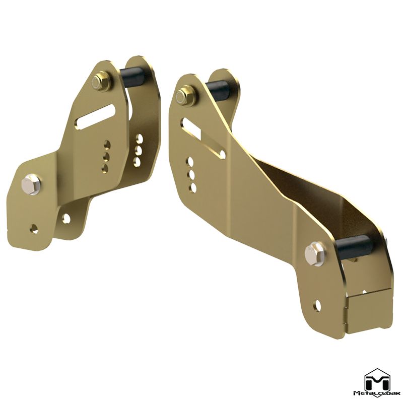 Metalcloak JK Wrangler HD Control Arm Pro'lignment Kit - Falken Offroad